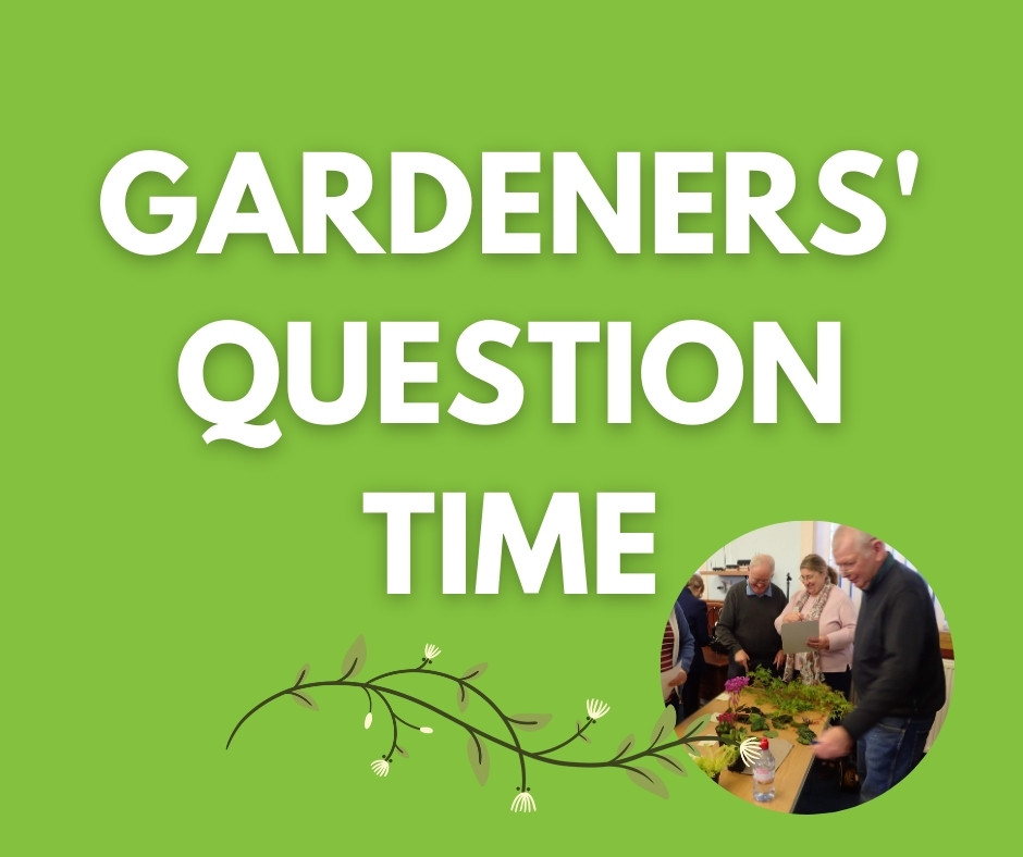 Gardeners' Question Time - Bromborough Evangelical Church Wirral